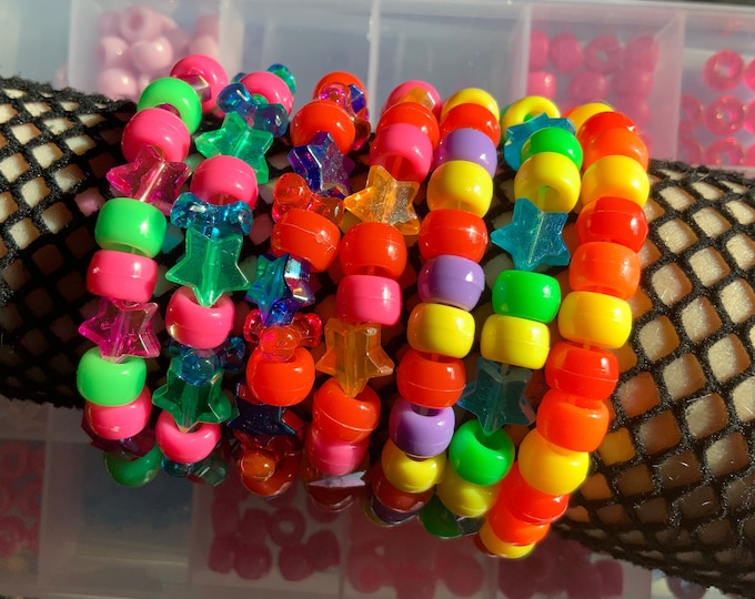 Neon Kandi Pack | Decora Kei | Scenecore | Harajuku - Etsy