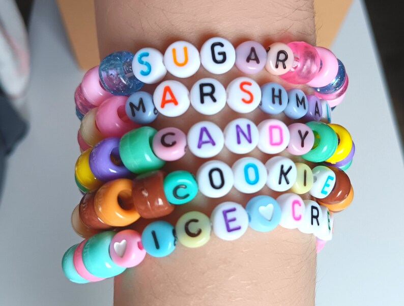 Sweets Kandi Pack | Kawaii Kandi Bracelets | Pastel Kandi Jewelry ...