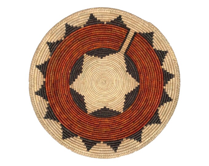 Wall Hanging African Basket 13 15 Inch Aztec Style - Etsy