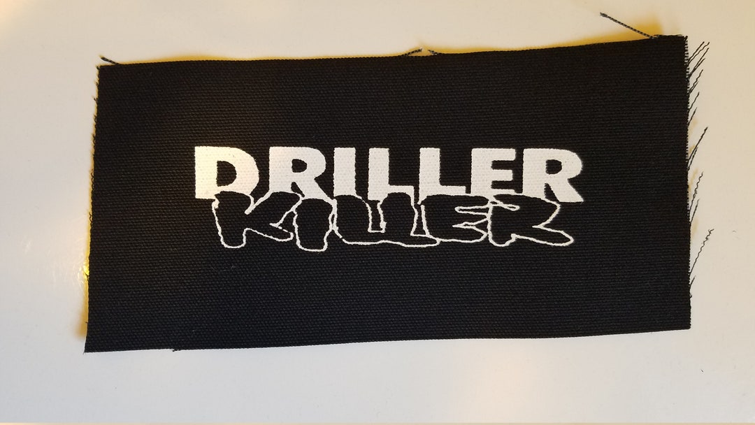 Driller Killer Cloth Patch - Etsy