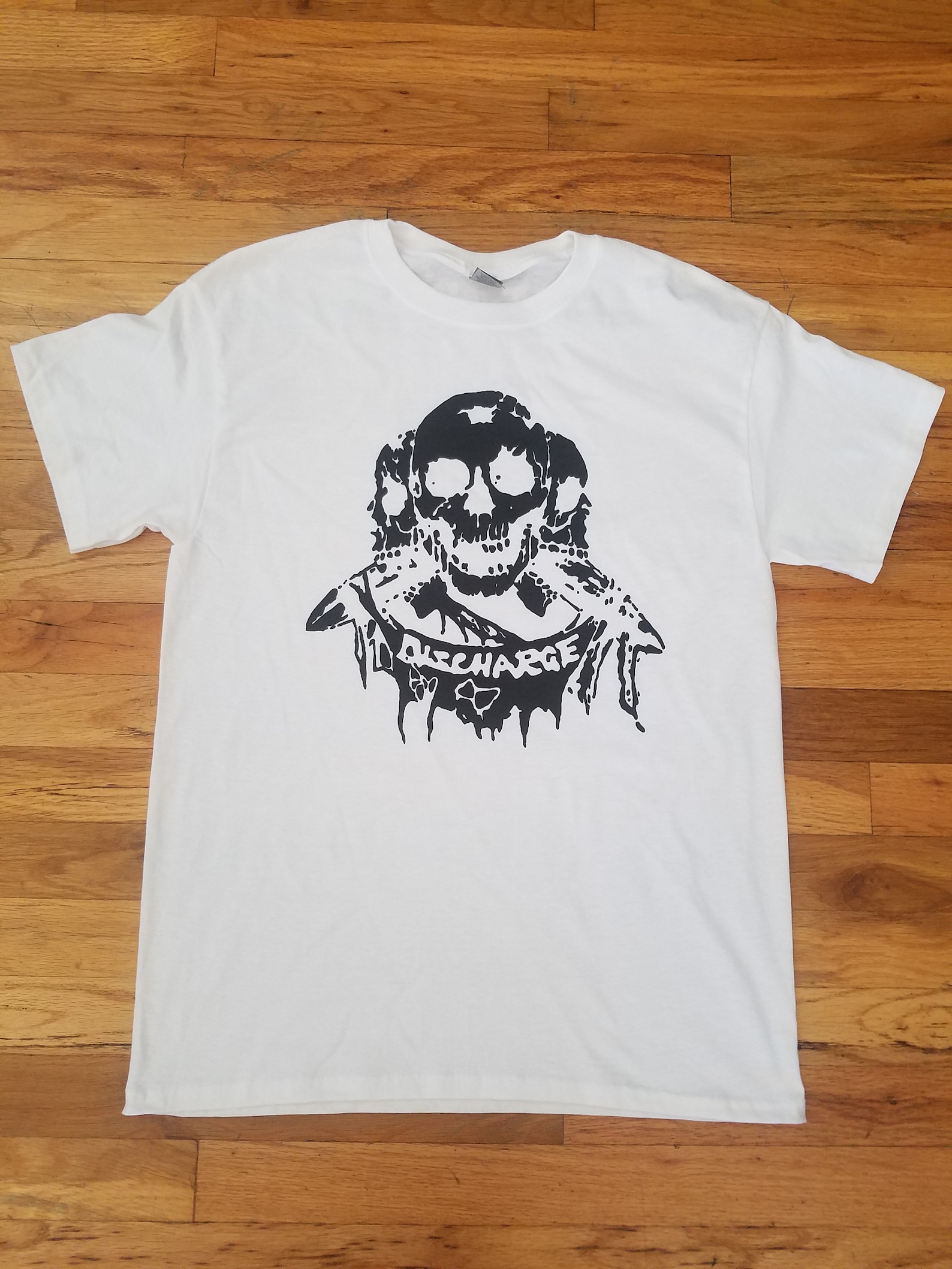 Discharge - Skull Shirt - Etsy