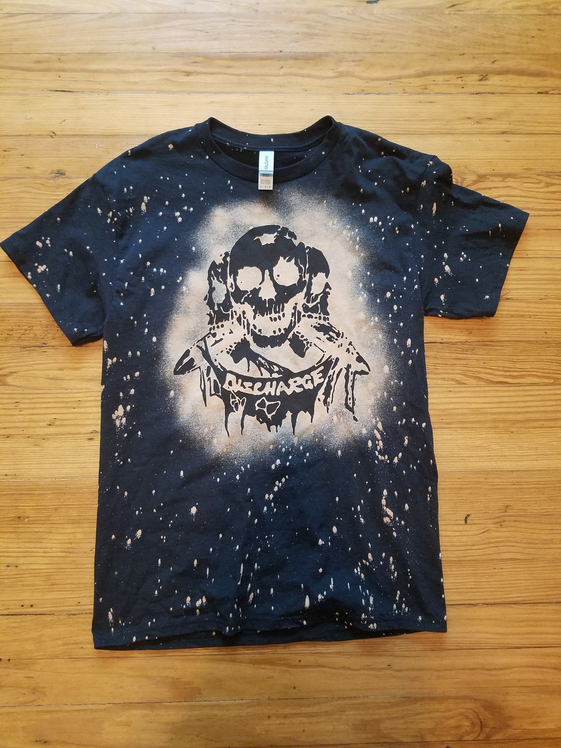 Discharge - Skull Shirt - Etsy