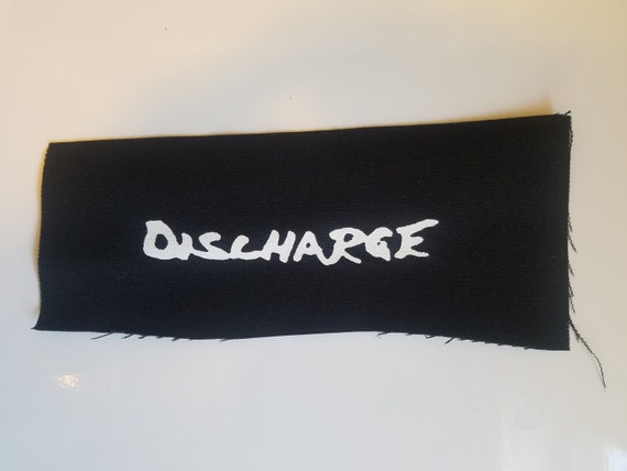 Discharge Logo Patch - Etsy