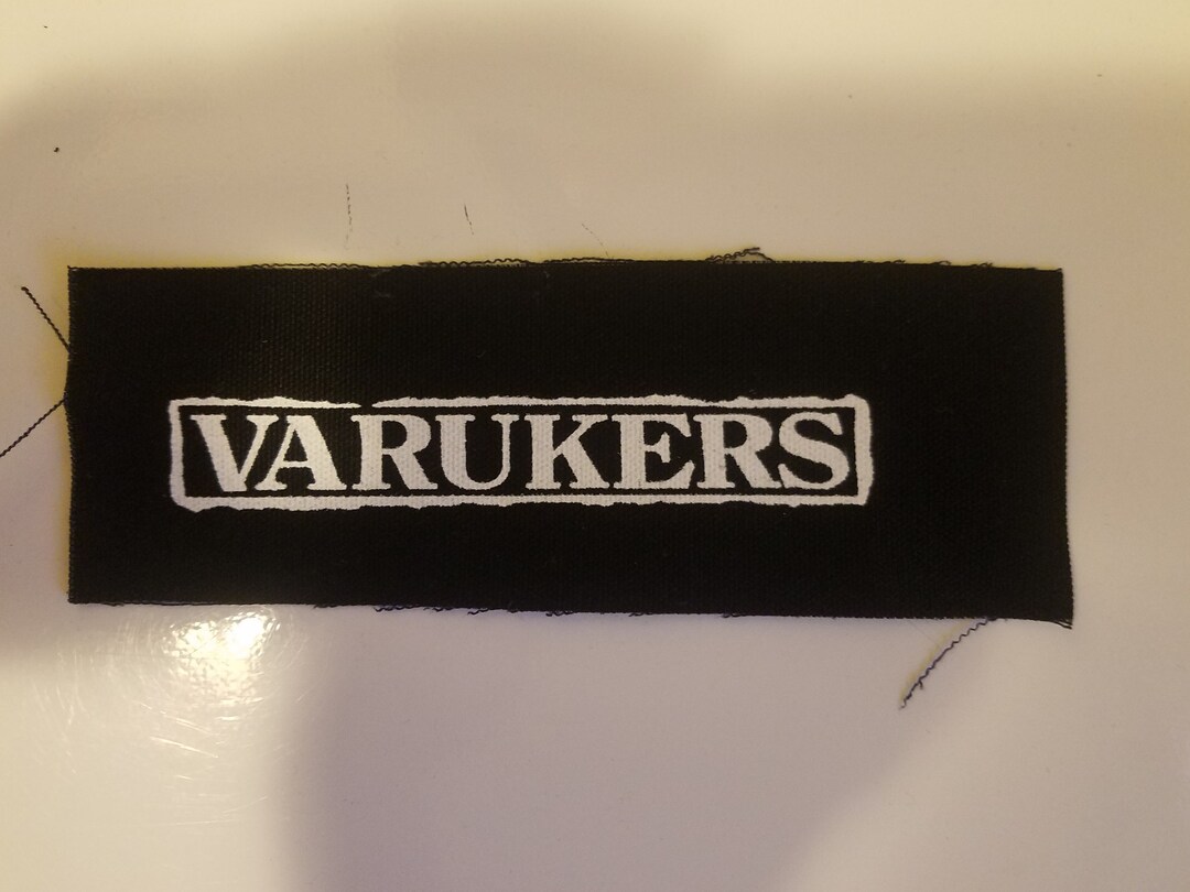 The Varukers Cloth Patch - Etsy UK