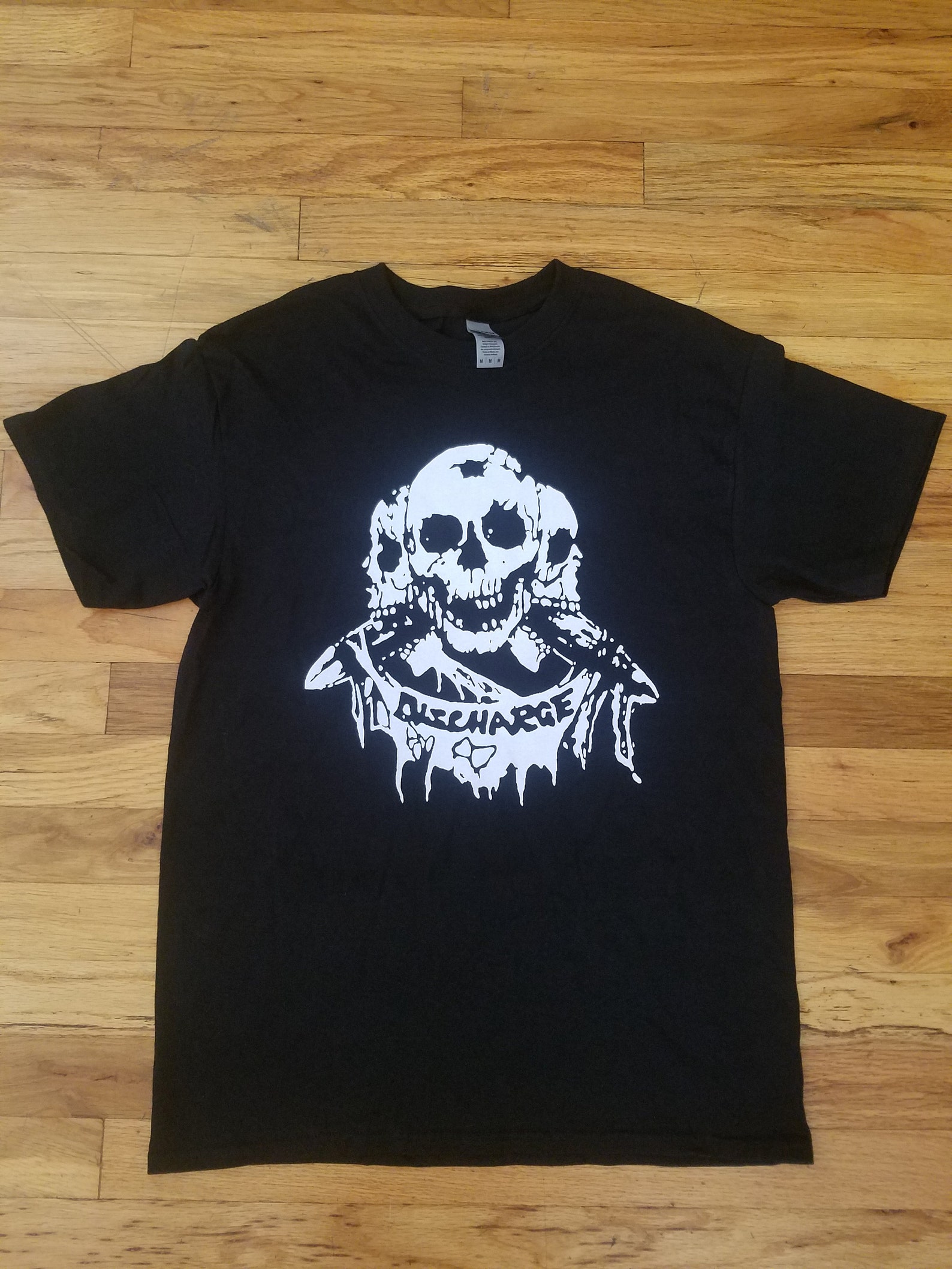 Discharge - Skull Shirt - Etsy