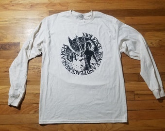 Vtg 1993 Iggy Pop American Caesar Long Sleeve T-shirt Black Vtg 1993 Iggy Pop American Caesar Long Sleeve T-shirt Black