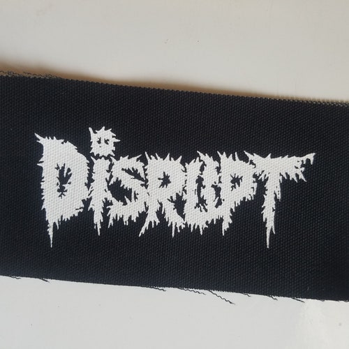 Disrupt Cloth Patch - Etsy