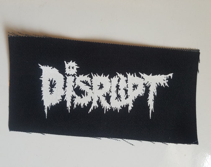 Disrupt Cloth Patch - Etsy