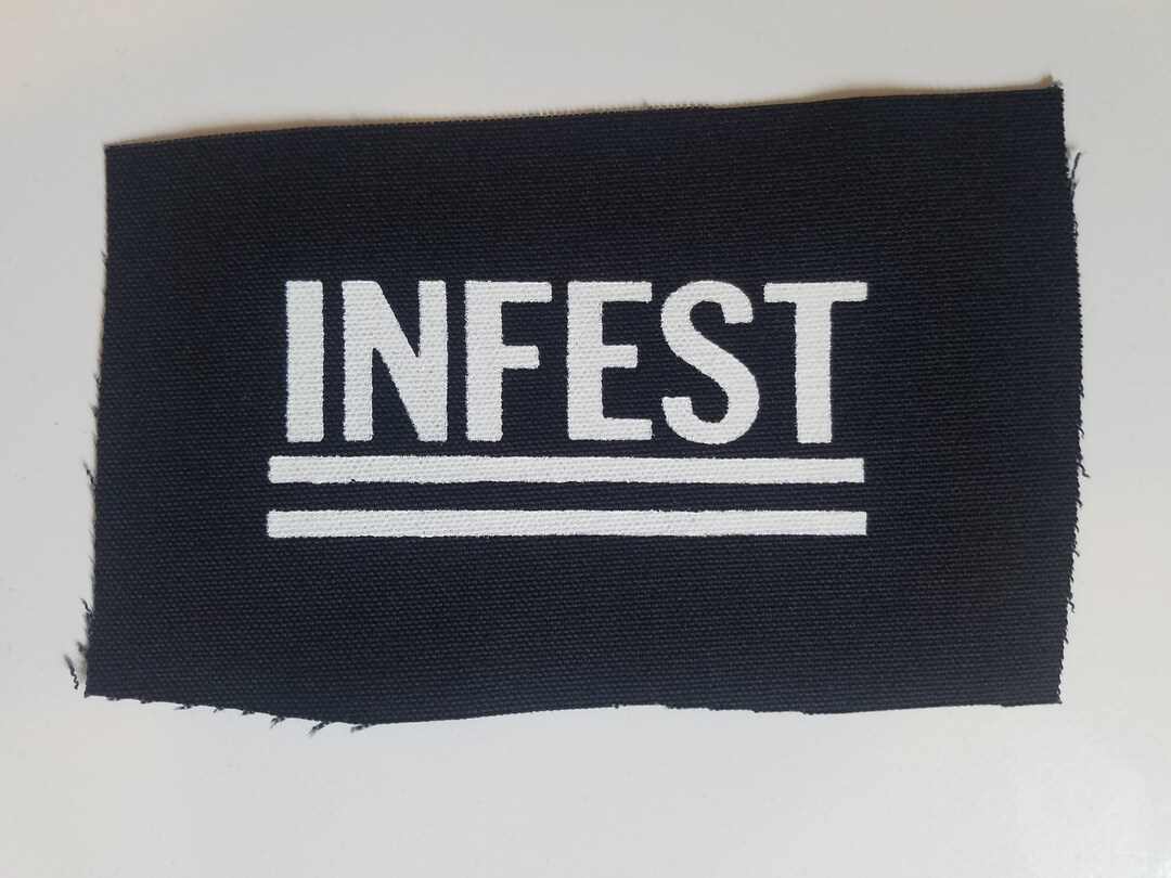 Infest Cloth Patch - Etsy