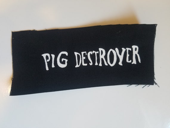 Pig Destroyer Cloth Patch | Etsy