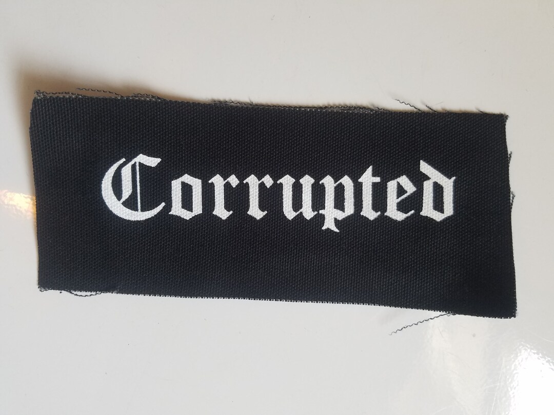 Corrupted Cloth Patch - Etsy