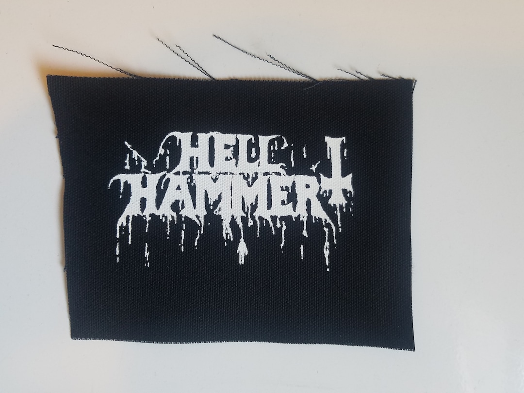 Hell Hammer Cloth Patch - Etsy