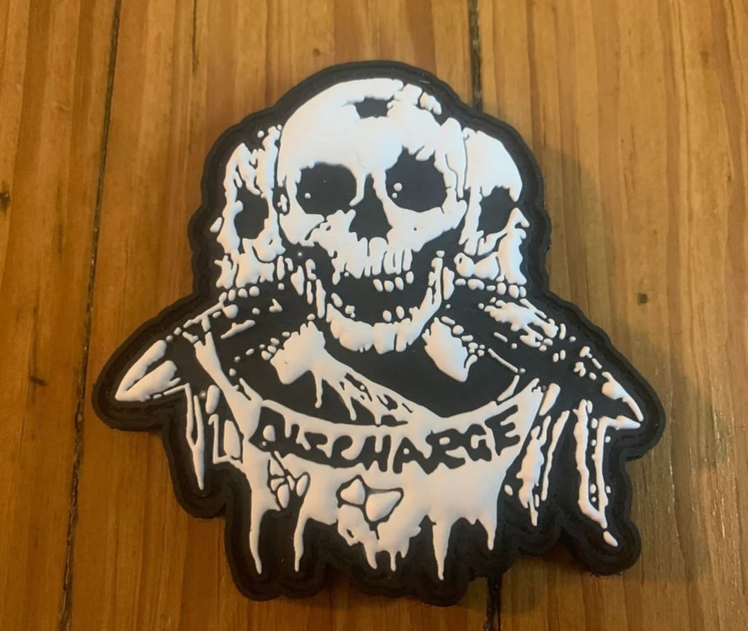 Rubber/pvc Discharge Patch W/velcro - Etsy