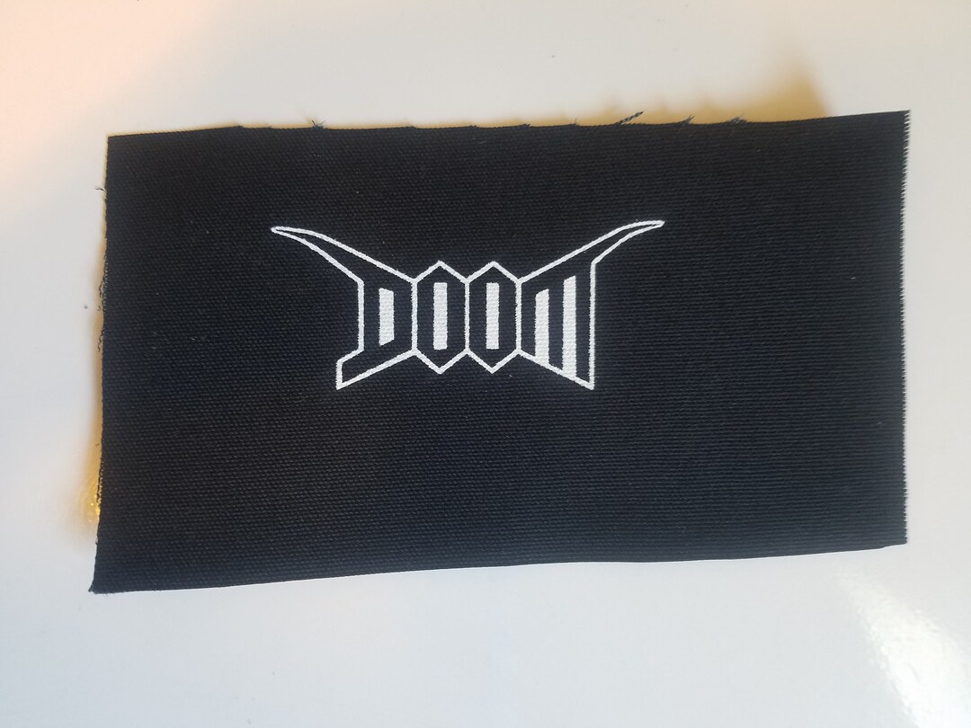 Doom Logo Cloth Patch - Etsy