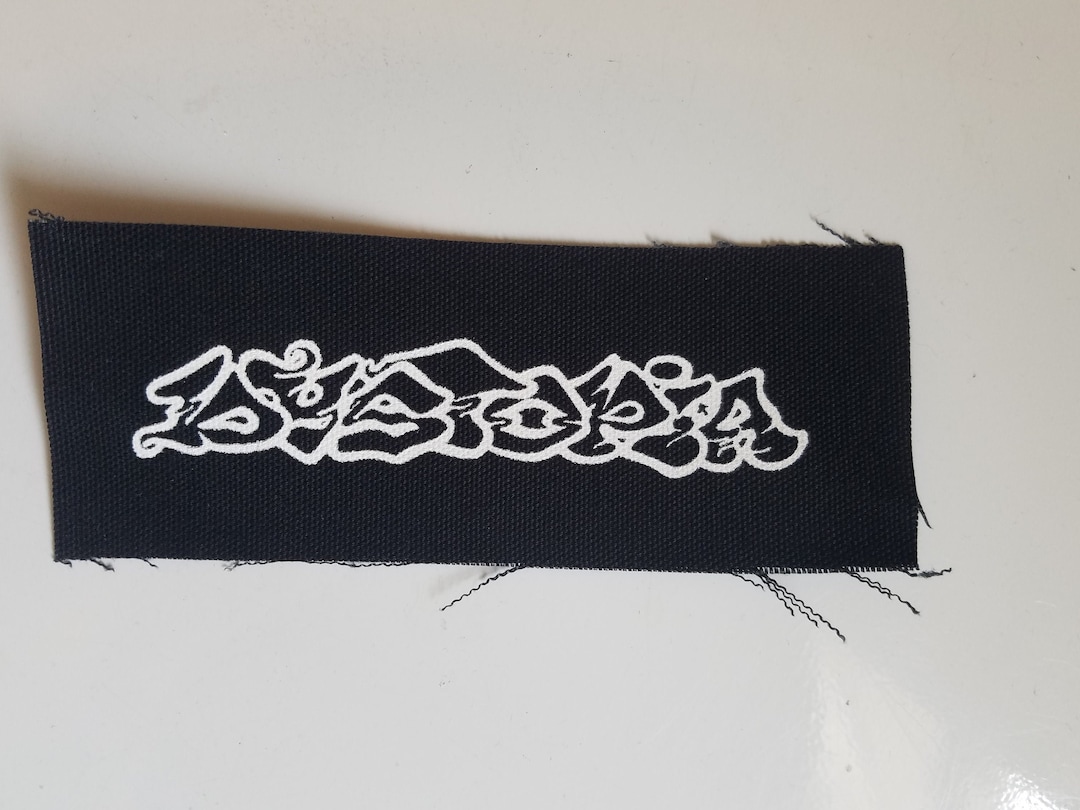 Dystopia Logo Cloth Patch - Etsy