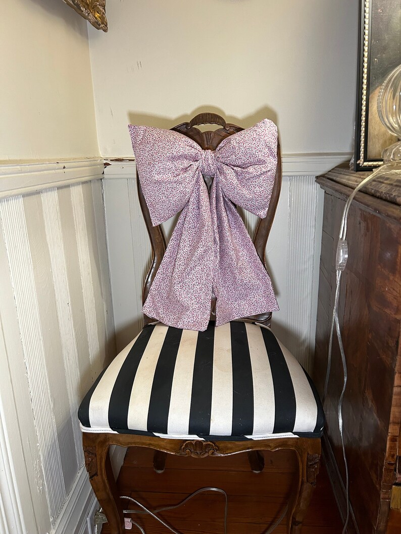 Pink Extra Large Fabric Bow, Baby Shower Bow, Wedding Bow, Oversized ...