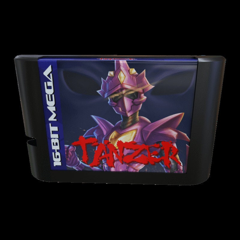 Tanzer - Official Mega Cat Studios Cart Game for the Sega Genesis Pal ...