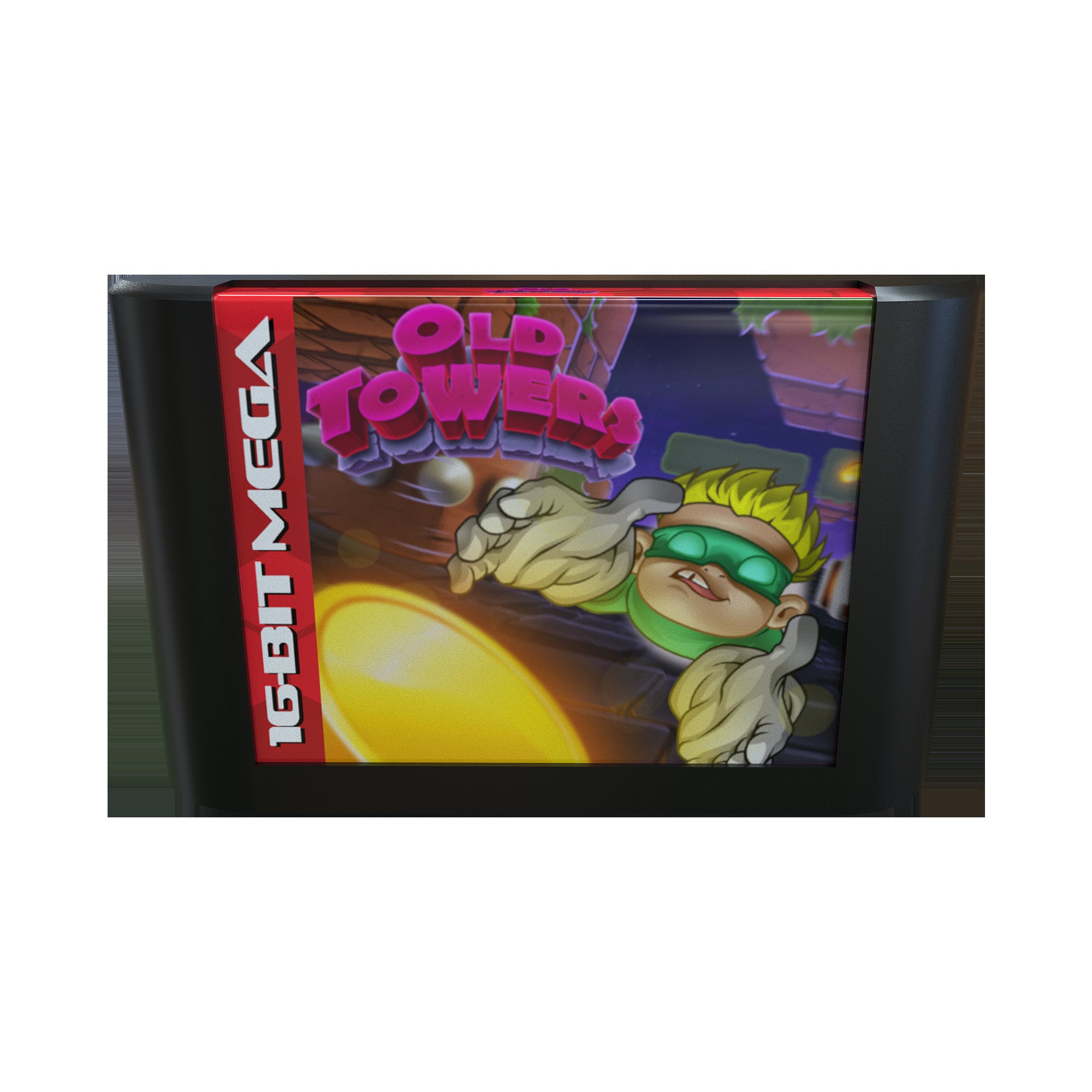 Old Towers - Official Mega Cat Studios Cart Game for the Sega Genesis ...