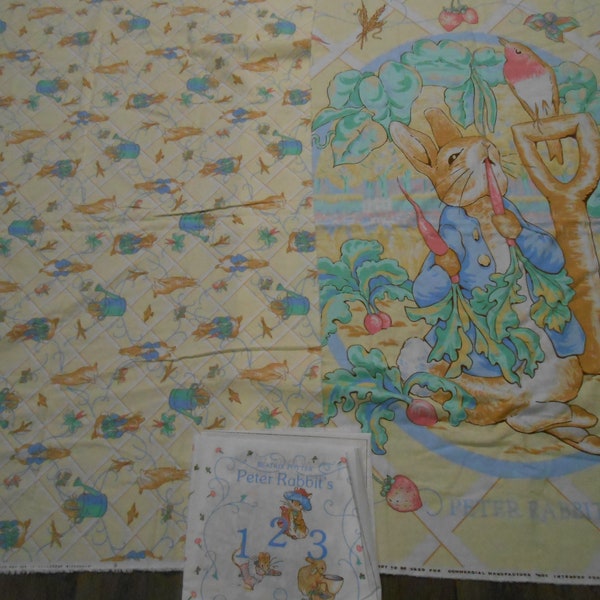 Beatrix Potter Fabric - Etsy