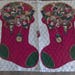 Home for the Holidays Jumbo Christmas Stocking Craft Panel Quilted - Etsy