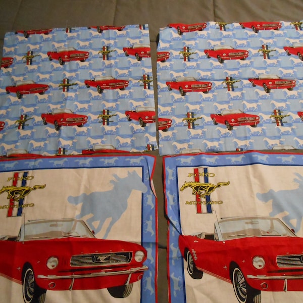 Ford Mustang Quilt - Etsy