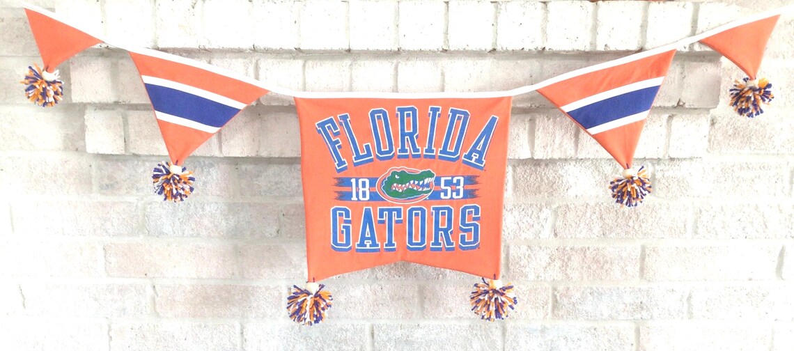 University of Florida Gators Pennant Banner, Party Decor, Celebration ...