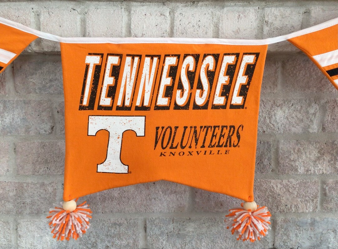 University of Tennessee Volunteers Party Decor, Celebration Bunting ...