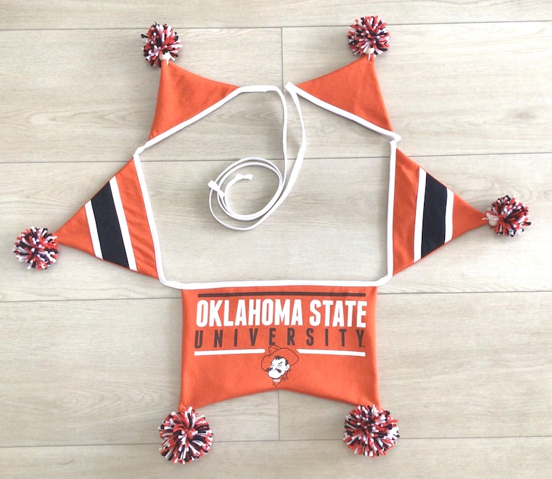 Oklahoma State Cowboys Pennant Banner, Bunting, Party Decor, Backdrop ...