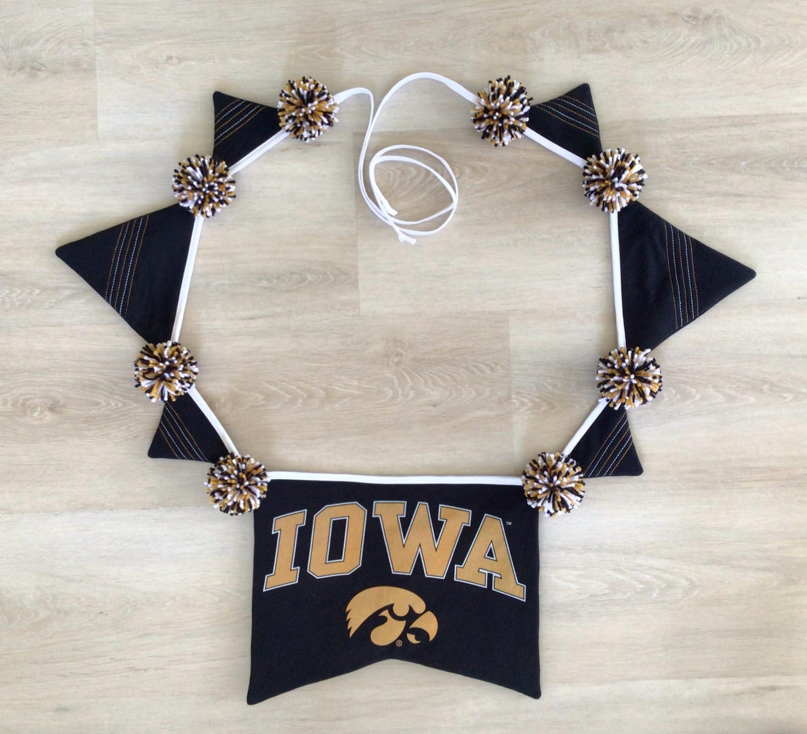 University of Iowa Hawkeyes Pennant Banner,party Decor, Celebration ...
