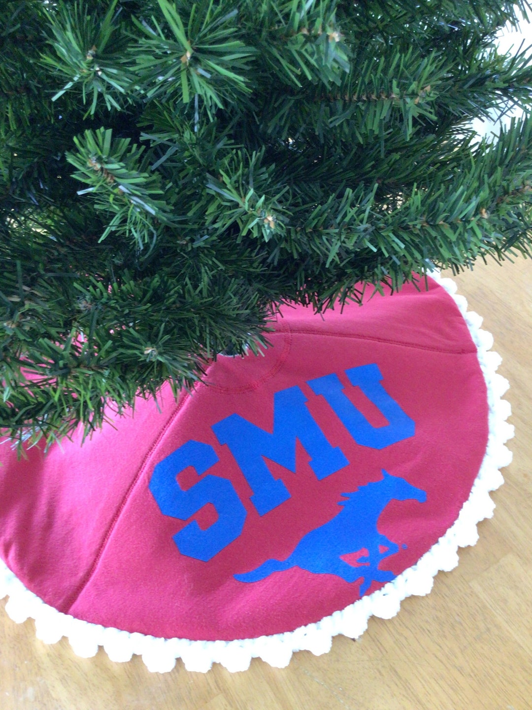 Southern Methodist University Mustangs Small Christmas Tree - Etsy