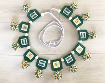 Baylor Bound Banner Garland Bunting Sign Farmhouse Decoration Photo ...