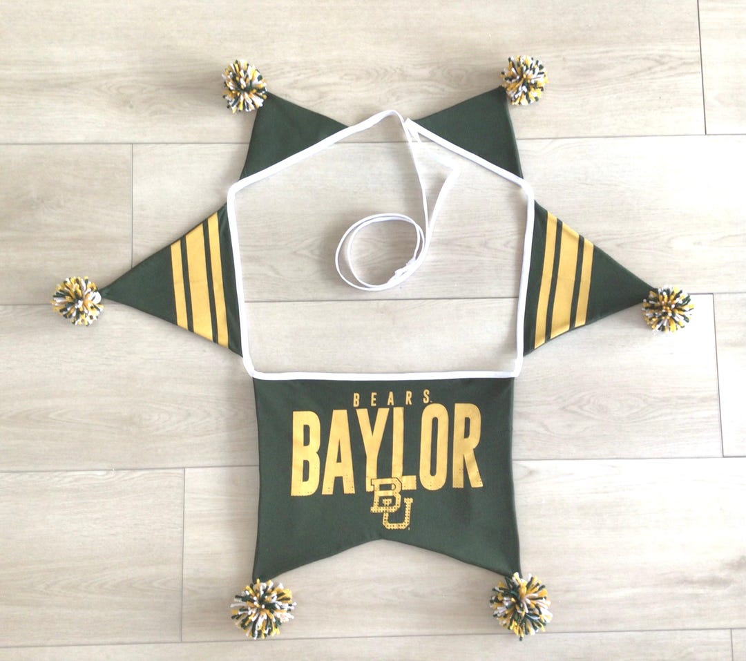 Baylor Bears Pennant Banner, Party Decor, Celebration Bunting, Backdrop ...