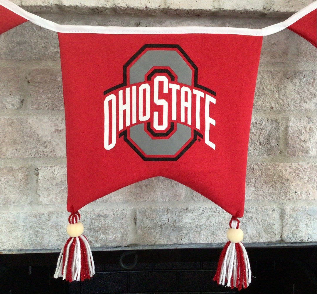 Ohio State Party Decor Celebration Bunting Backdrop Wall - Etsy