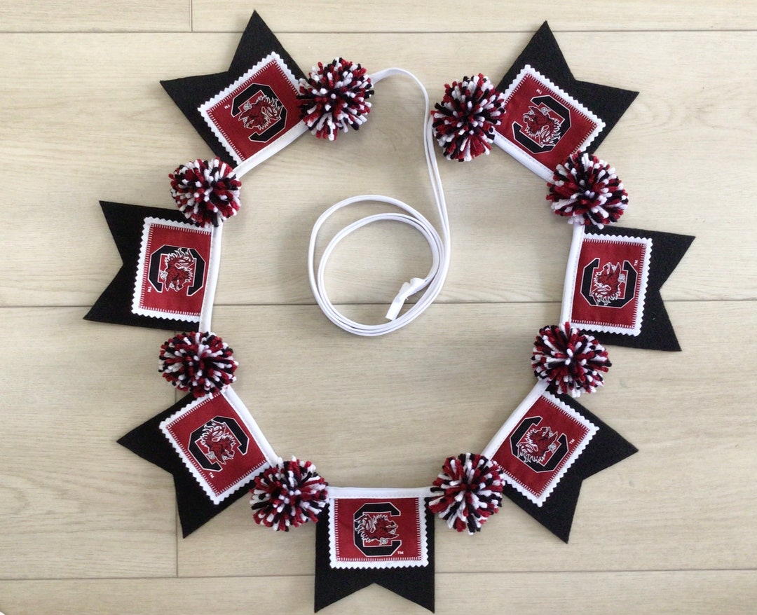 University of South Carolina Gamecocks Small 7 Flag Pennant Banner-pom ...