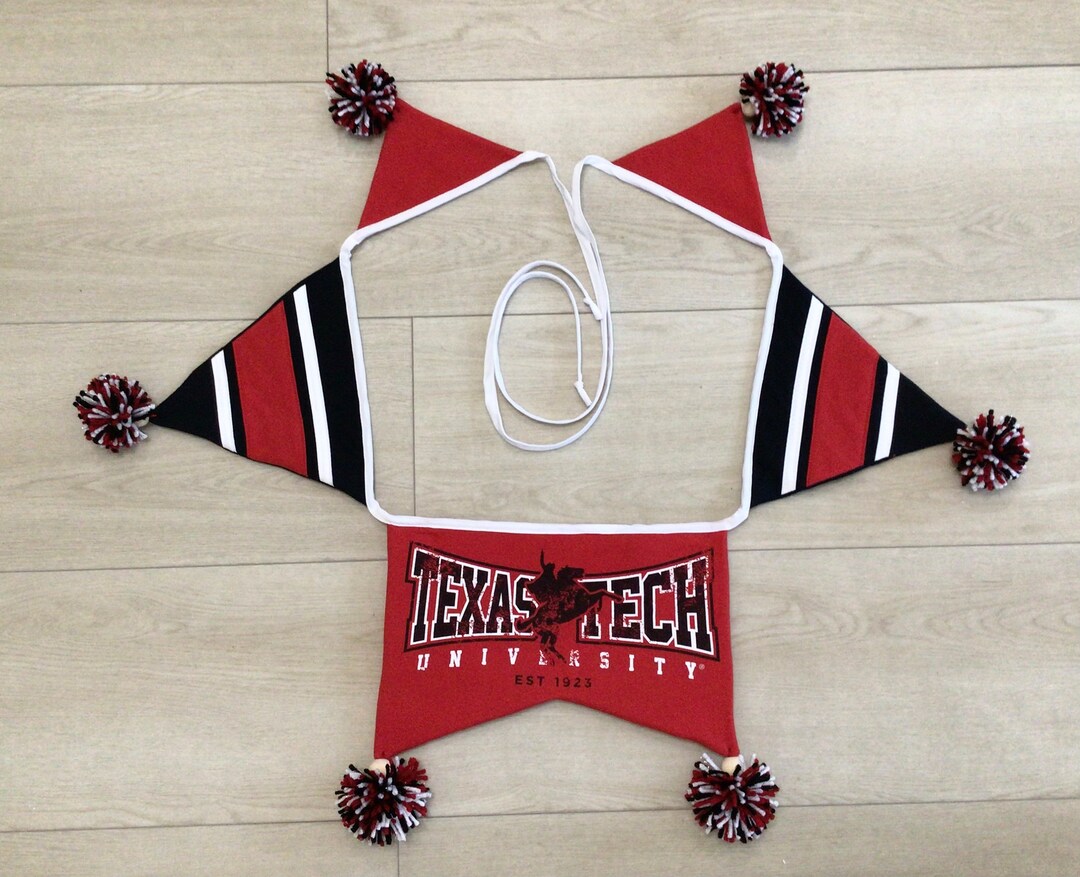 Texas Tech Red Raiders Pennant Banner, Party Decor, Celebration Bunting ...