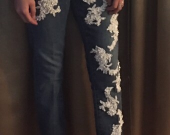 Repurposed jeans | Etsy