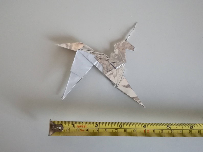 Handmade origami Blade Runner unicorn | Etsy