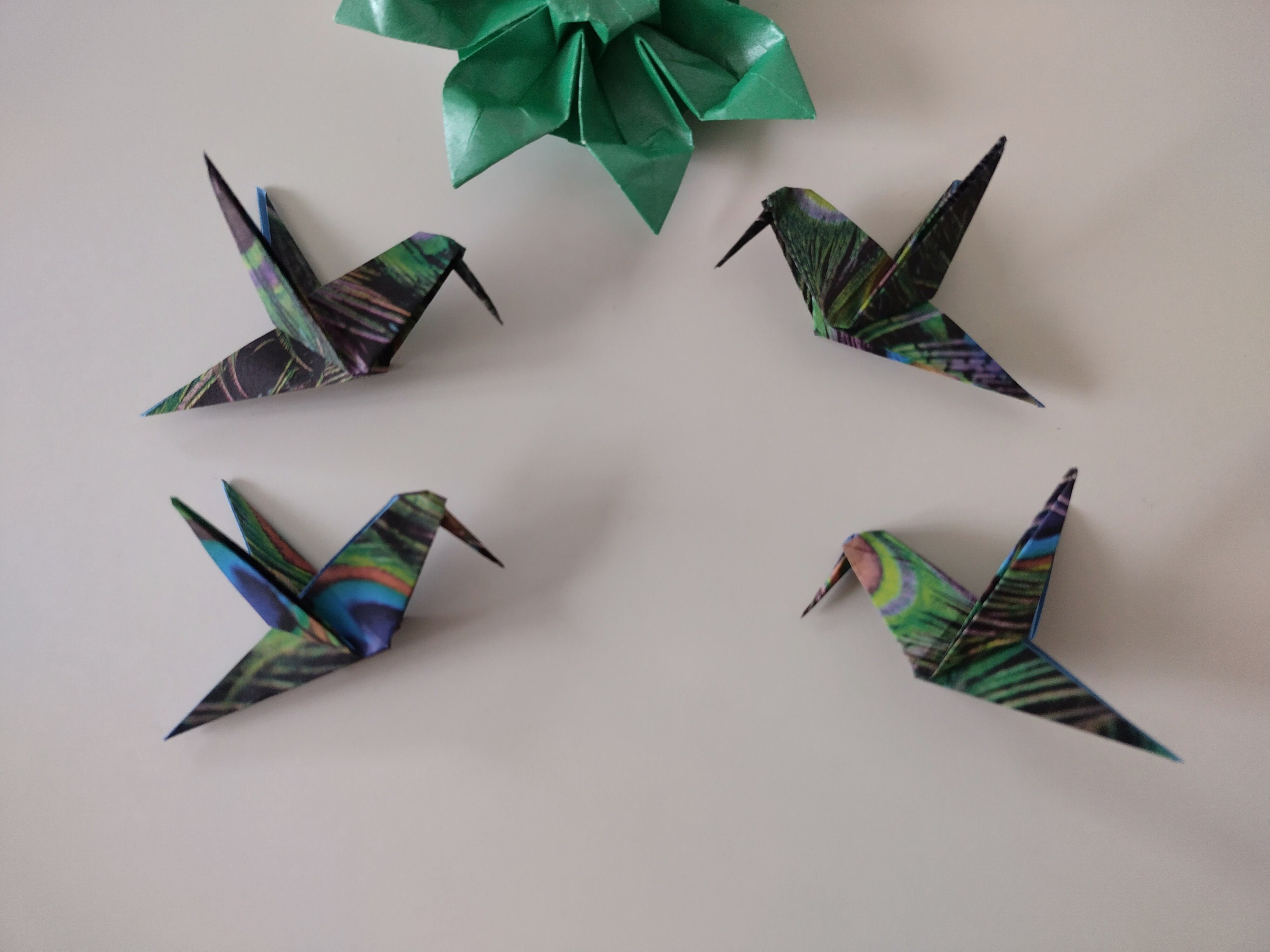 Origami Hummingbird