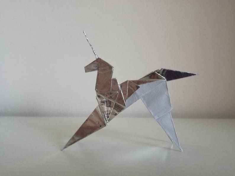 Handmade origami Blade Runner unicorn | Etsy