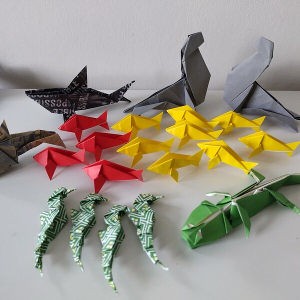 Origami Cake Toppers - Etsy