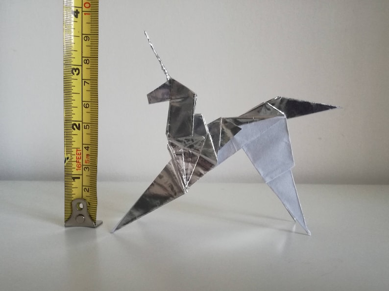 Handmade origami Blade Runner unicorn | Etsy