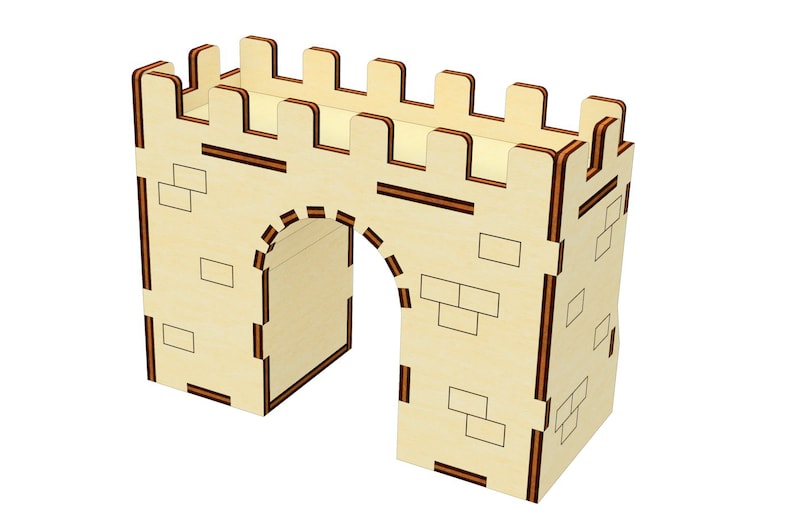 Wall Arc of the Castle Laser Cut Files Glowforge Pattern - Etsy