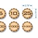 Laser Cut Wood Dxf Files for Laser Engraved Poker Chips Laser Files ...
