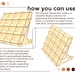 Counter Stand - SVG Laser Cut File, Wooden Display Organizer CNC ...