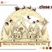 Christmas Arch - Laser Cutting File With Assembly Instruction in Vector ...