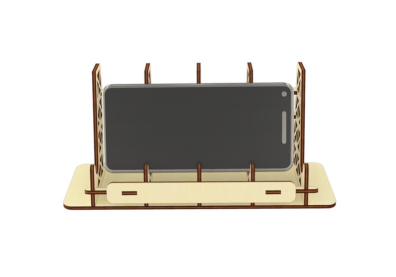 Phone Stand SVG Laser Cut File Instant Download | Etsy