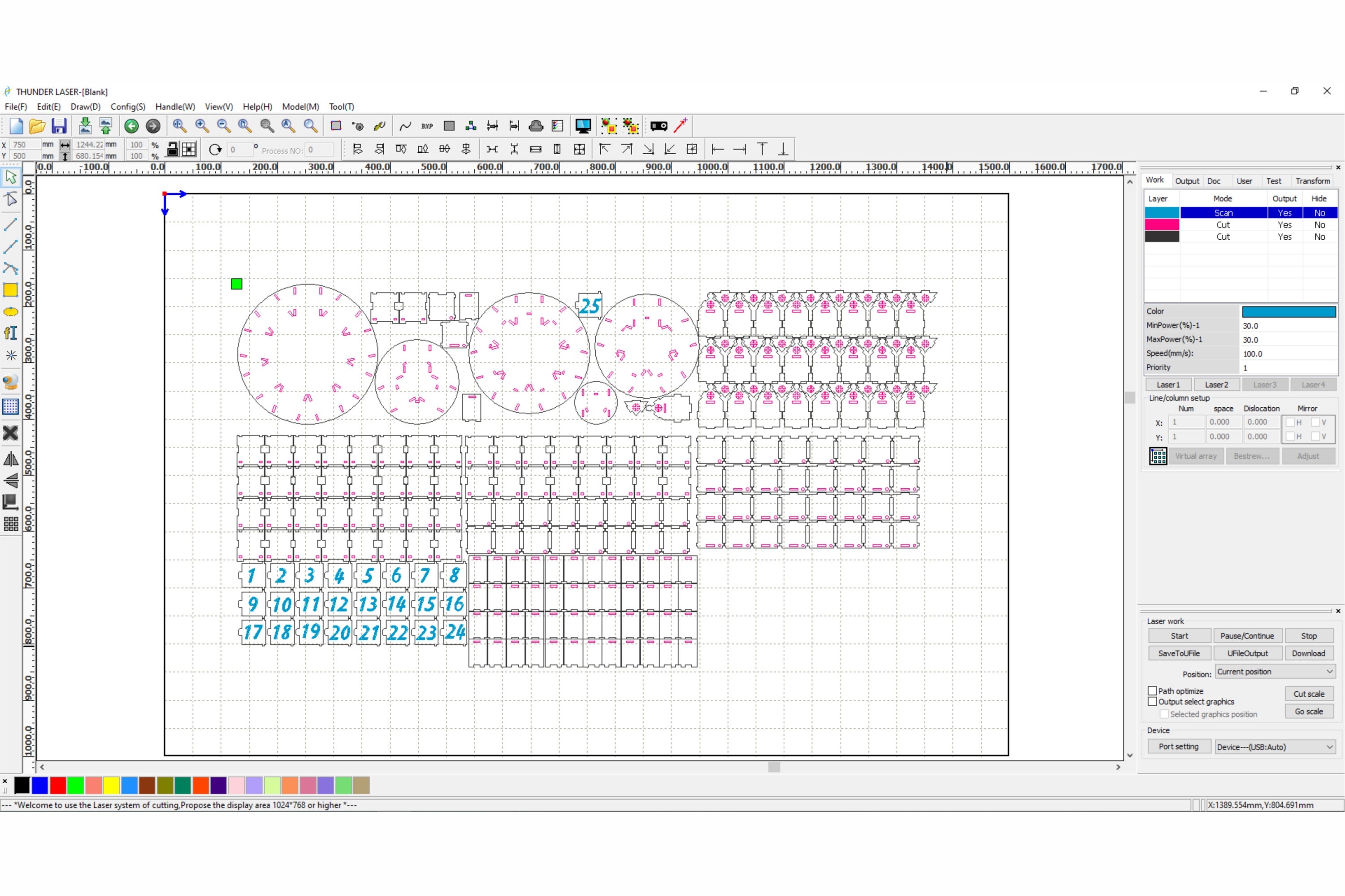Advent Calendar Christmas Tree Laser Cut Files Glowforge - Etsy