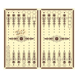 Backgammon Laser Cut Files, SVG Digital Plan for Cutting Machines - Etsy