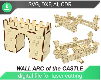 Castle Wall Pattern Svg - Etsy