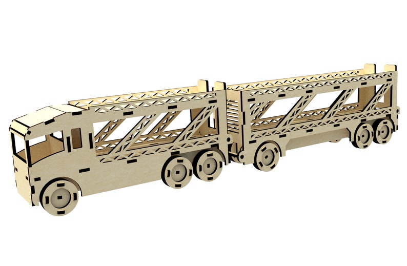 Laser Cut Car Dxf Files for Laser Template Cnc Plan Trailer | Etsy